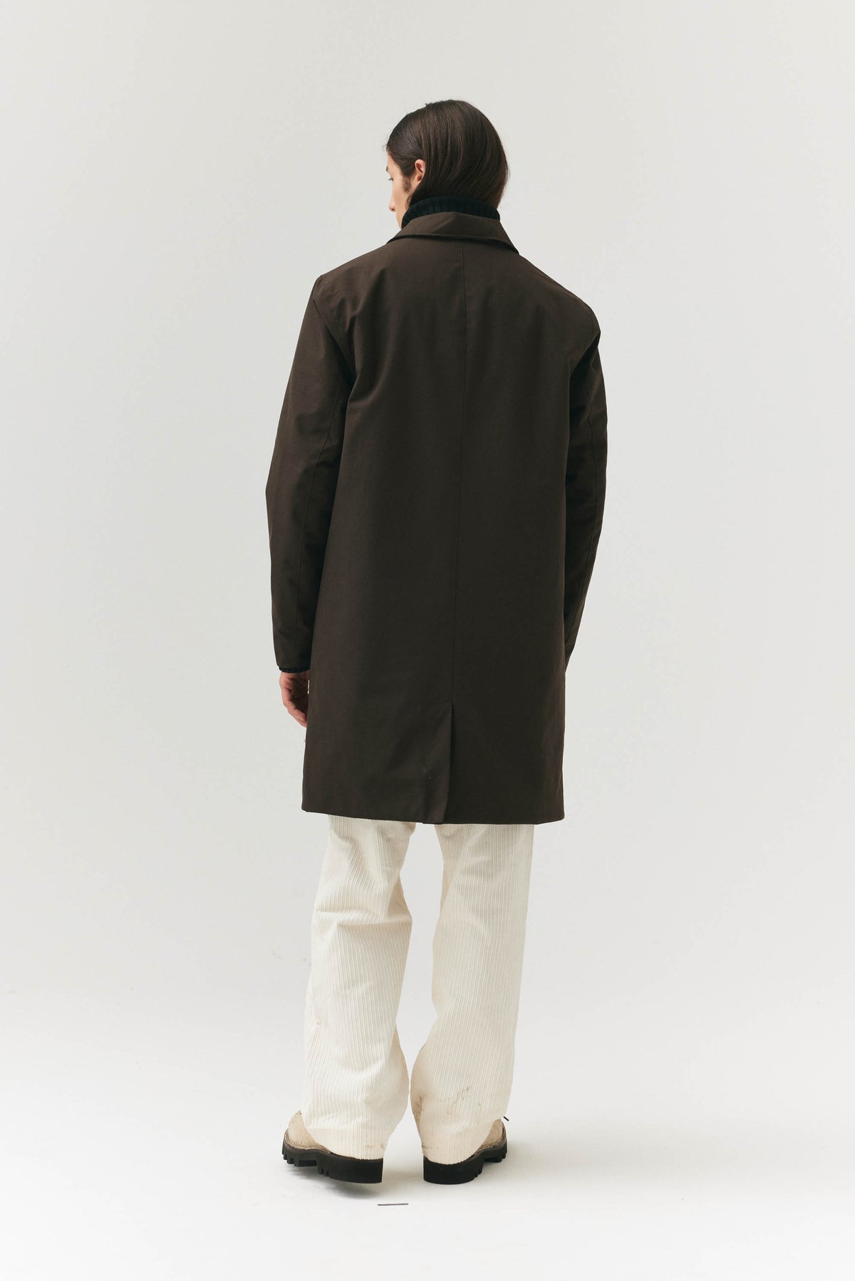 LONG DONG POLYRAYON WOOL LOOK AW24 CHESTNUT | Welter Shelter