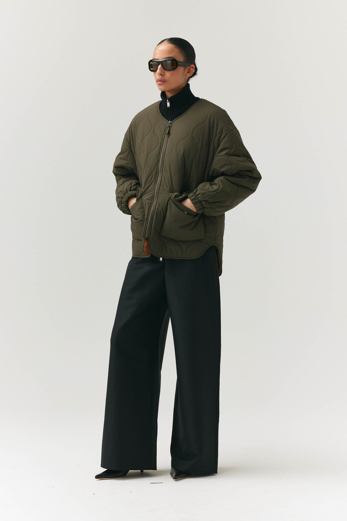 PADDED LINER WOMEN AW24 ARMY | Welter Shelter