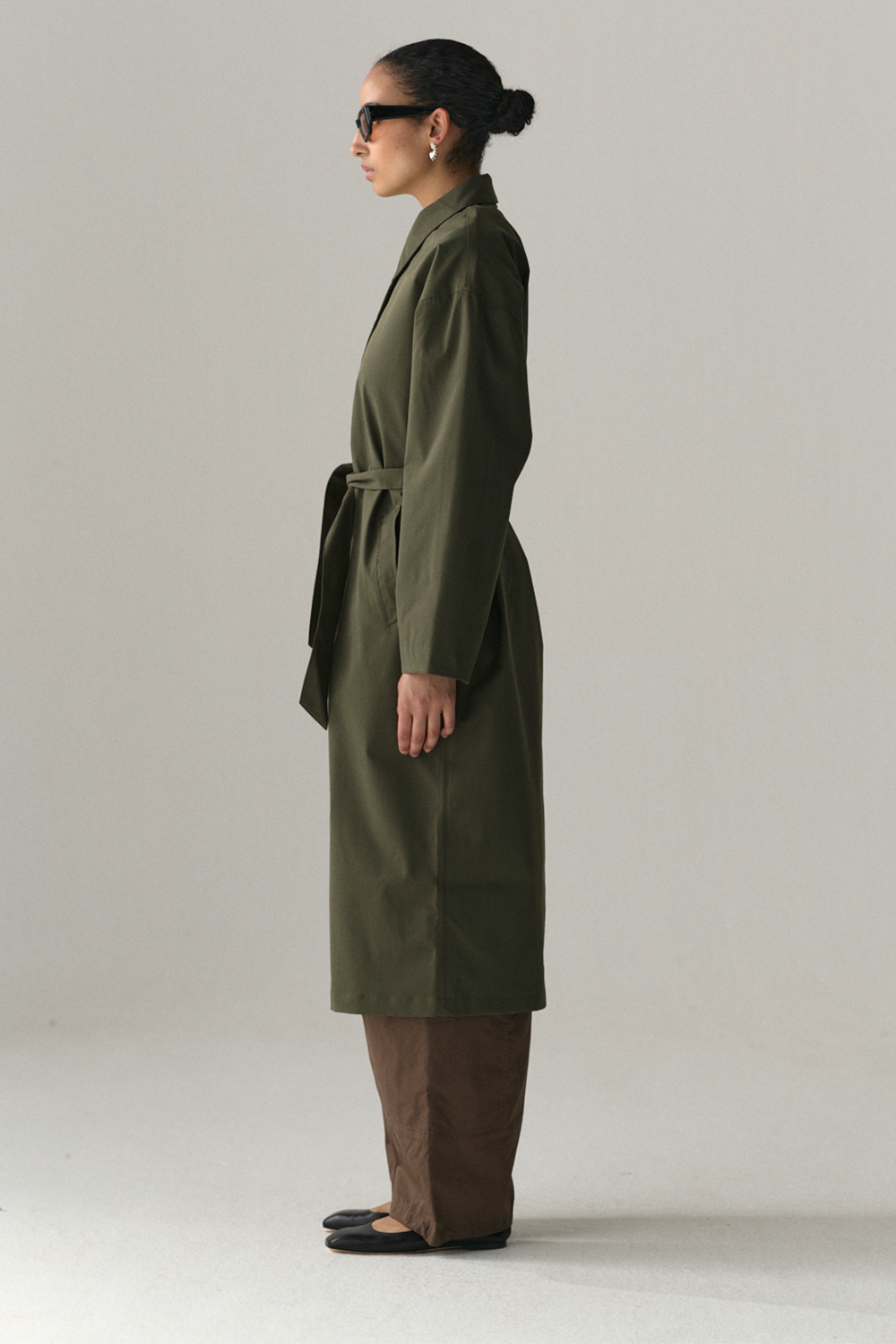 RACHEL G STRETCH TWILL SS25 WASHED FOREST | Welter Shelter