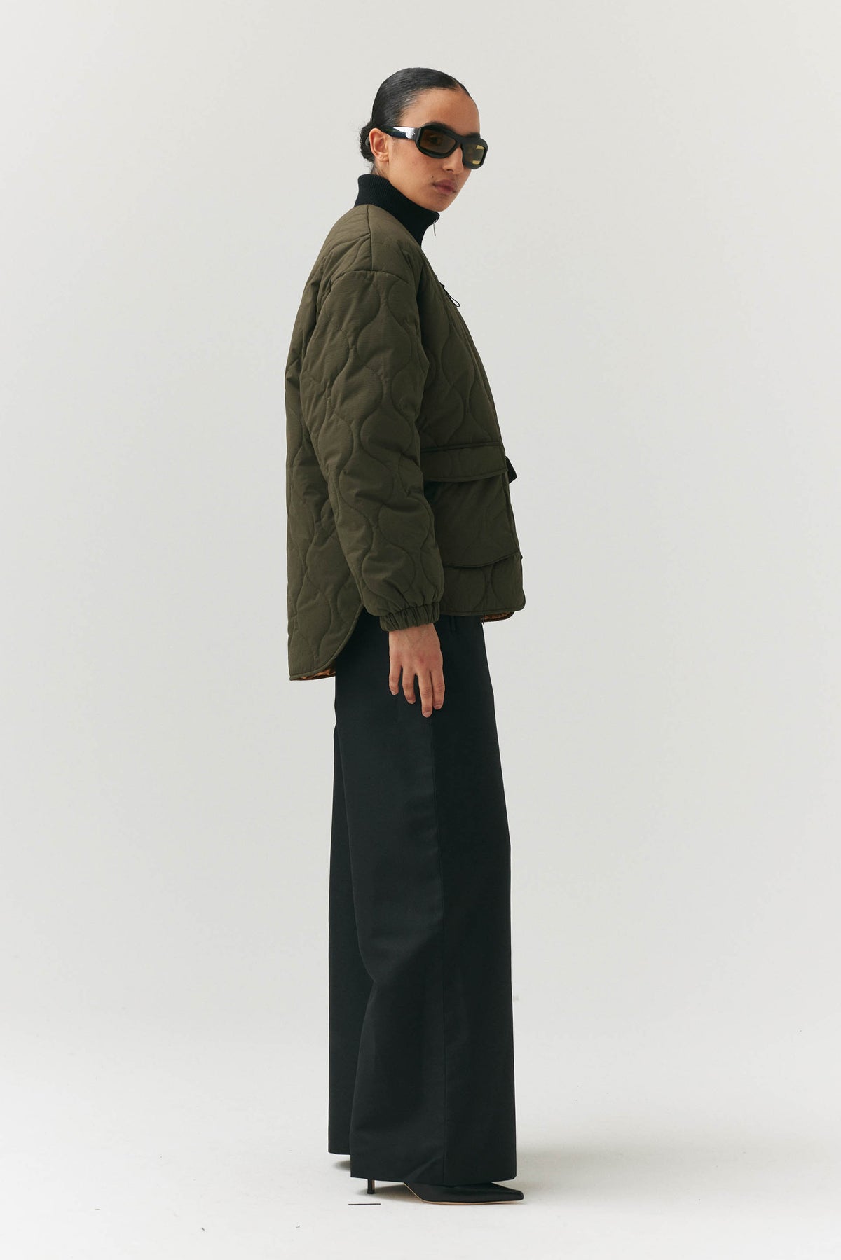 PADDED LINER WOMEN AW24 ARMY | Welter Shelter