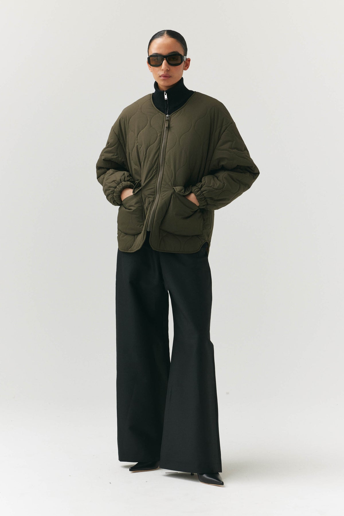 PADDED LINER WOMEN AW24 ARMY | Welter Shelter