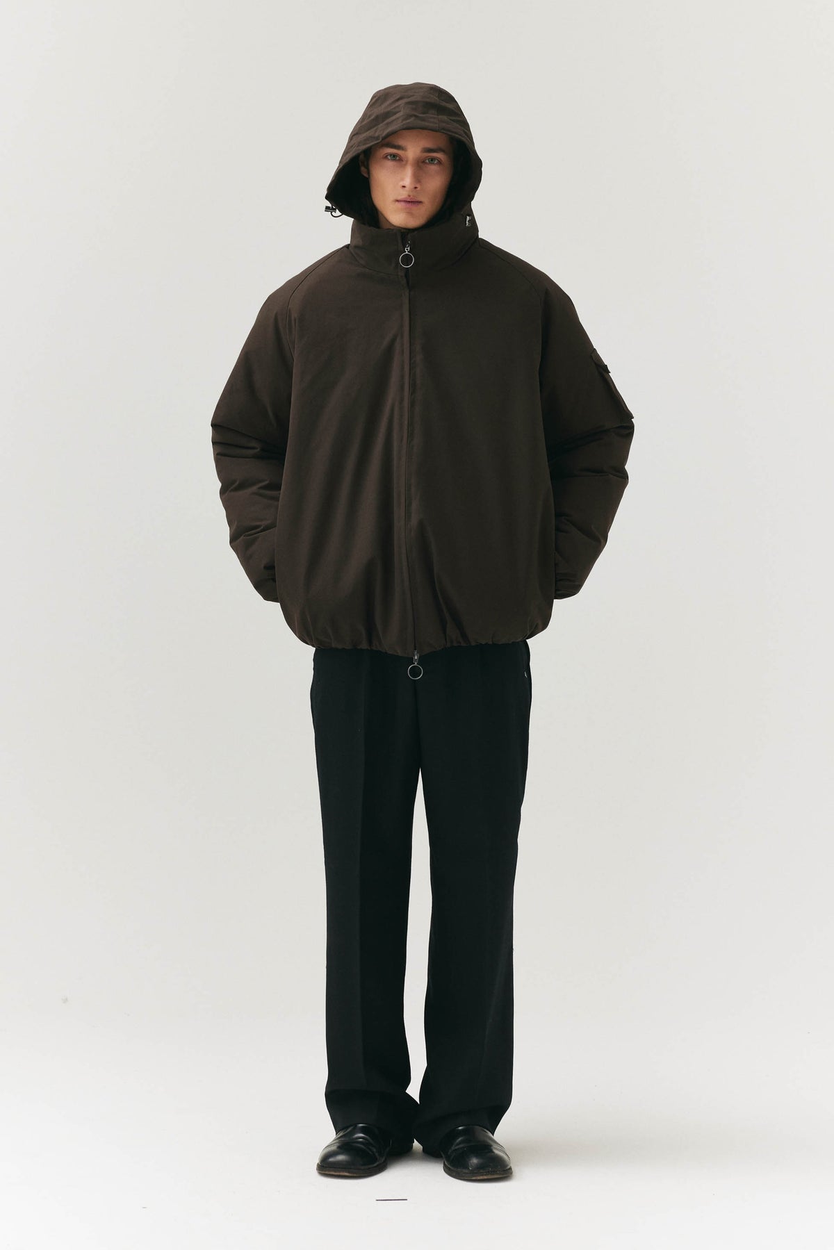 SHORT TRACKER POLY RAYON AW24 CHESTNUT | Welter Shelter